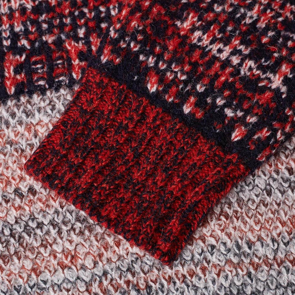 Acne Studios Kai Rustic Knit Poppy Red Multi | END.