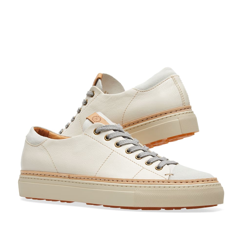 Buttero Tanino Low Leather Welt Sneaker Off White | END. (Global)
