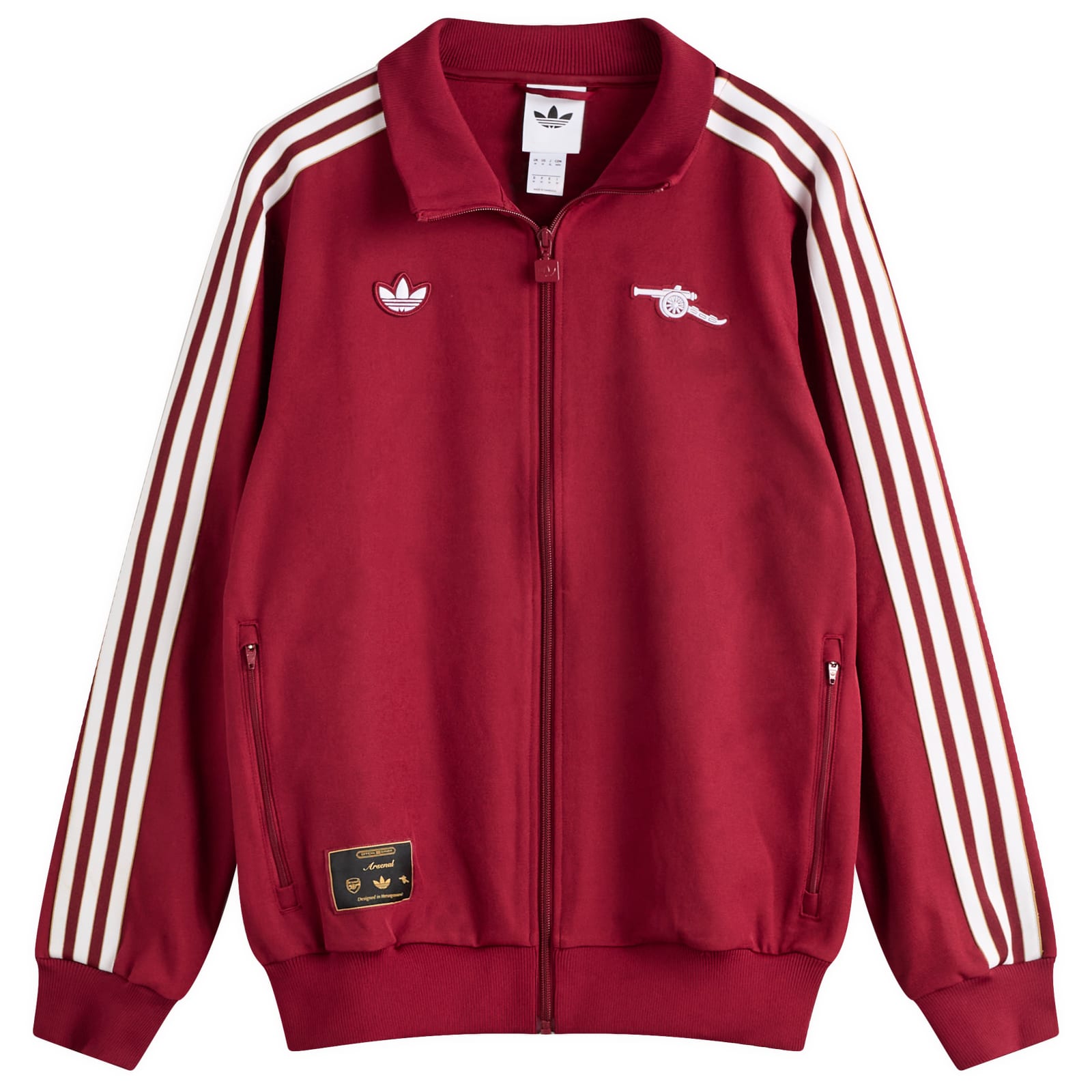 adidas Arsenal FC Icon Track Top Team Coll Burgundy | END. (CN)