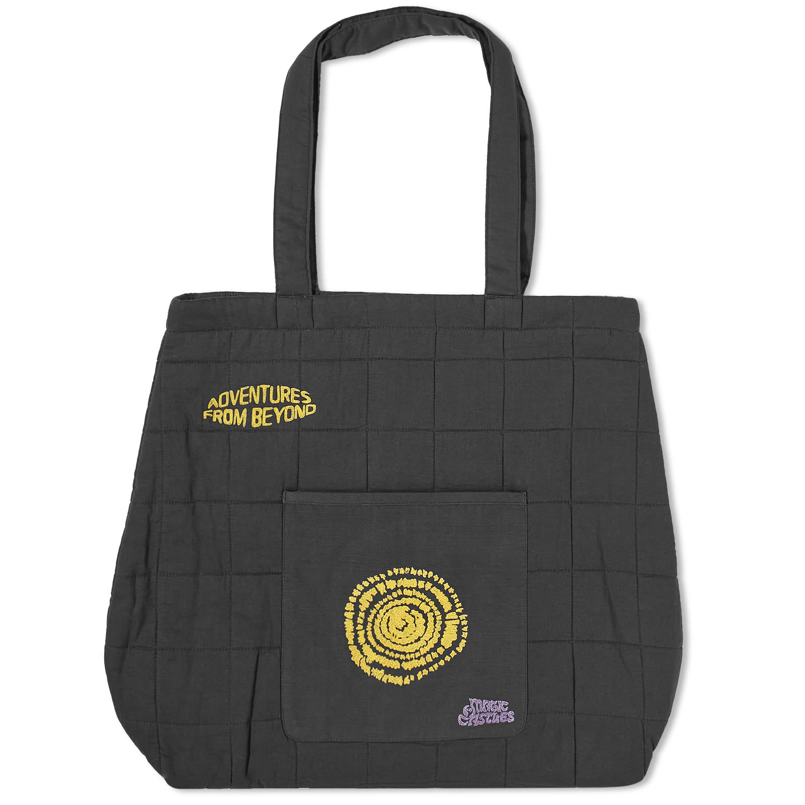Magic Castles Record Tote Bag Charcoal | END. (US)