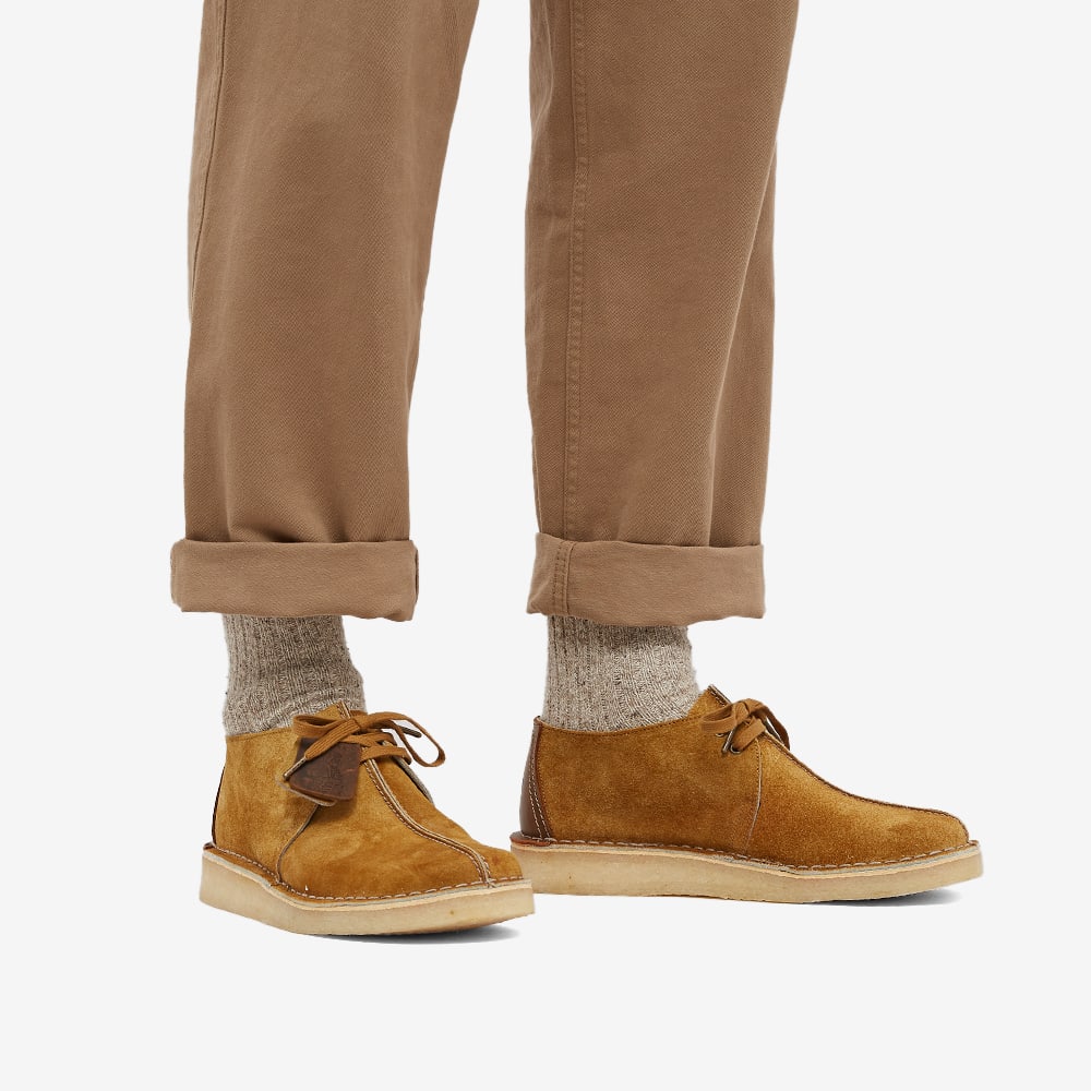 Clarks Desert Trek Oak Hairy Suede END IT Clarks Desert Trek Oak Hairy Suede END IT