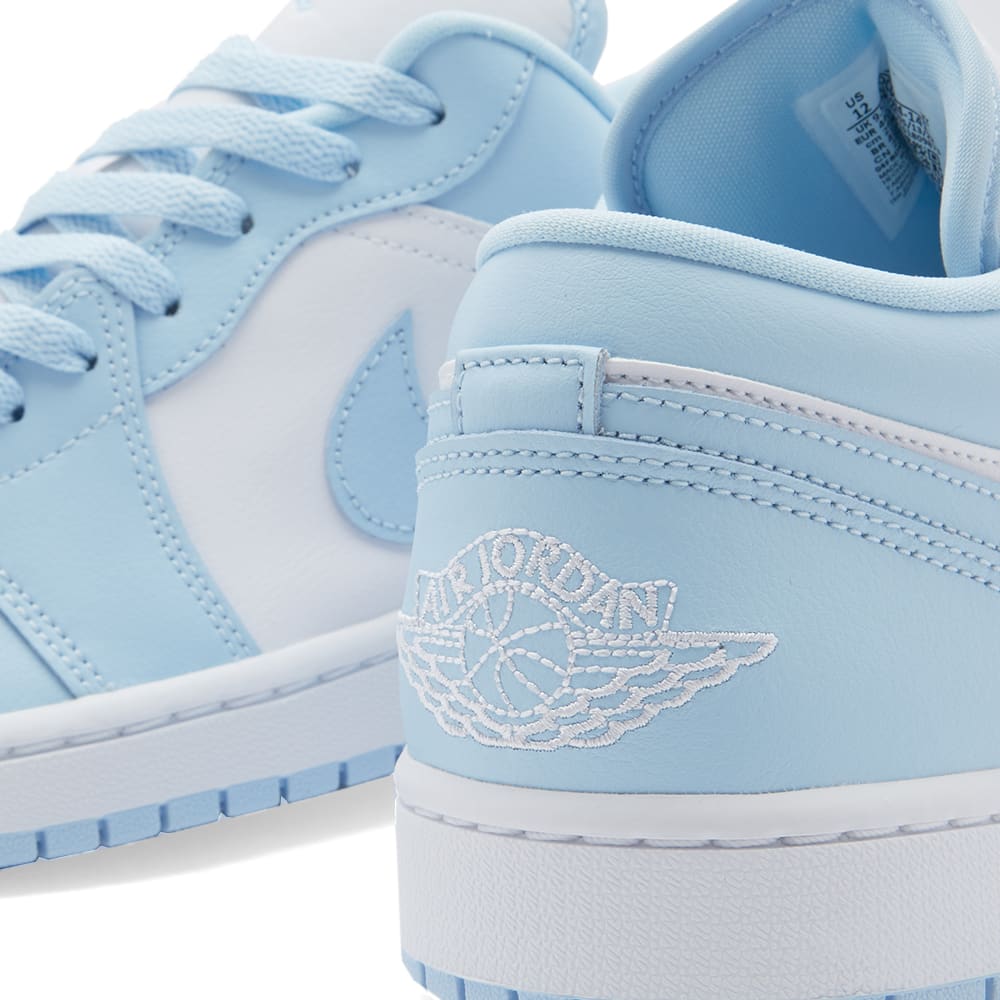 Air Jordan 1 Low White & Ice Blue | END. (US)