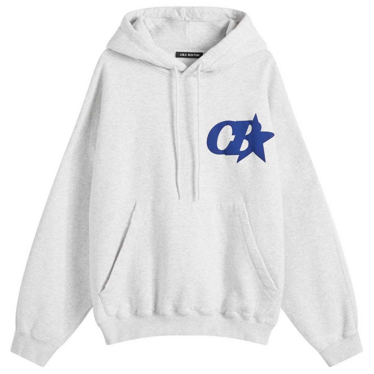 END. x Cole Buxton Cb Star Hoodie Light Grey Marl | END. (US)