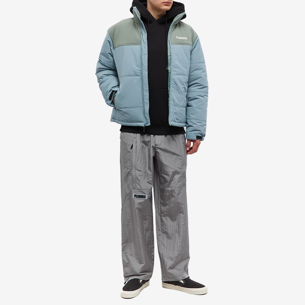 Pleasures Kerosene Puffer Jacket Blue | END. (KR)