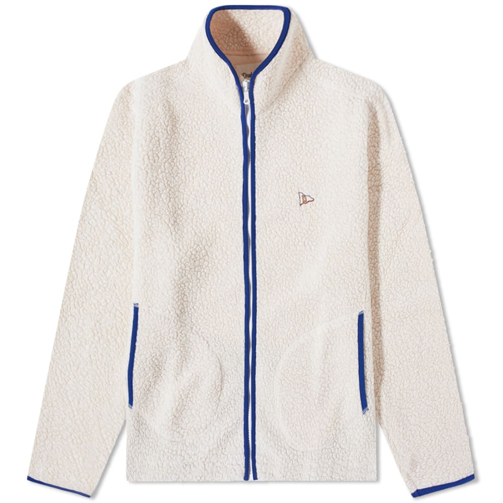 Drake's Boucle Wool Fleece Jacket Ecru | END. (US)