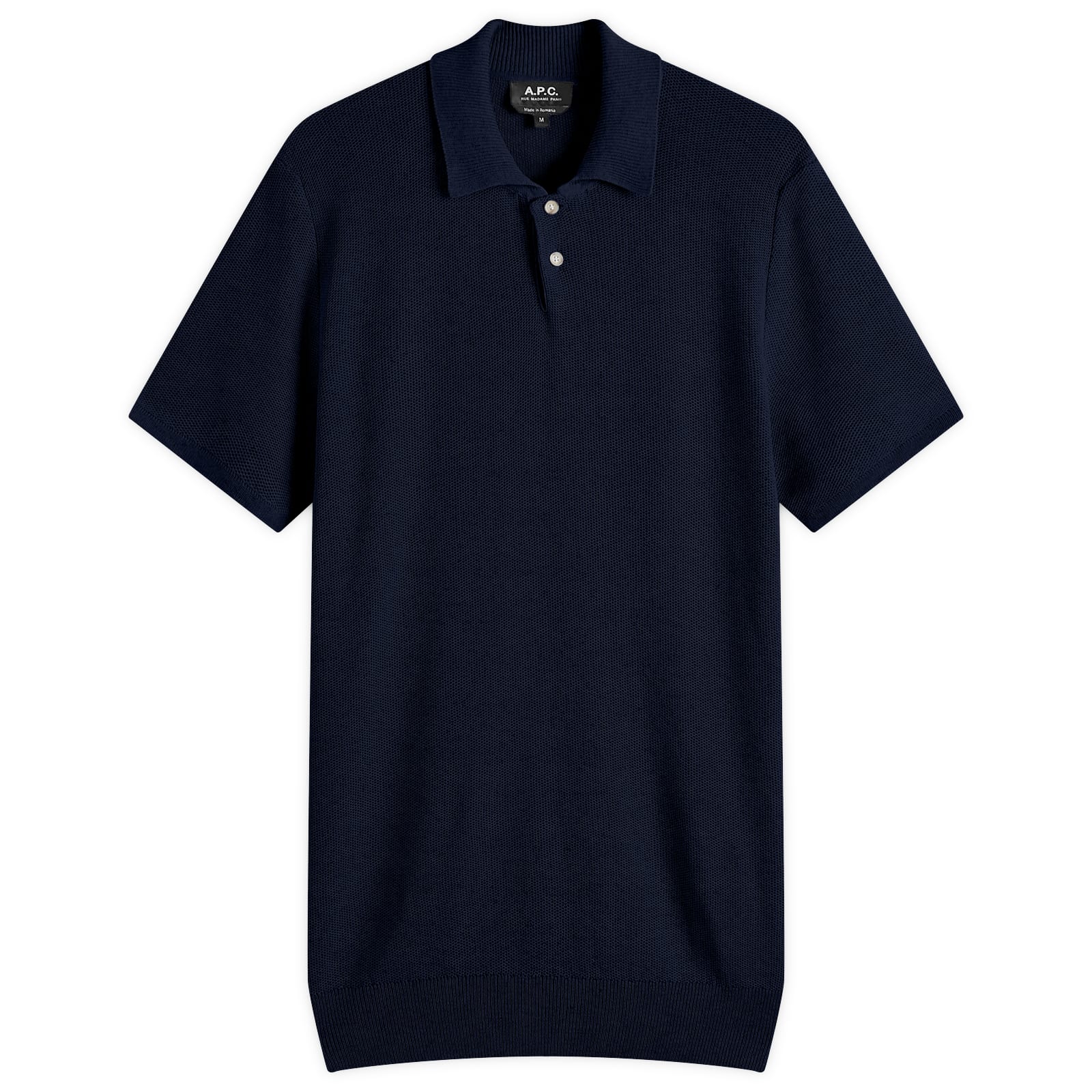 A.P.C. Jay Knit Polo Dark Navy | END. (US)