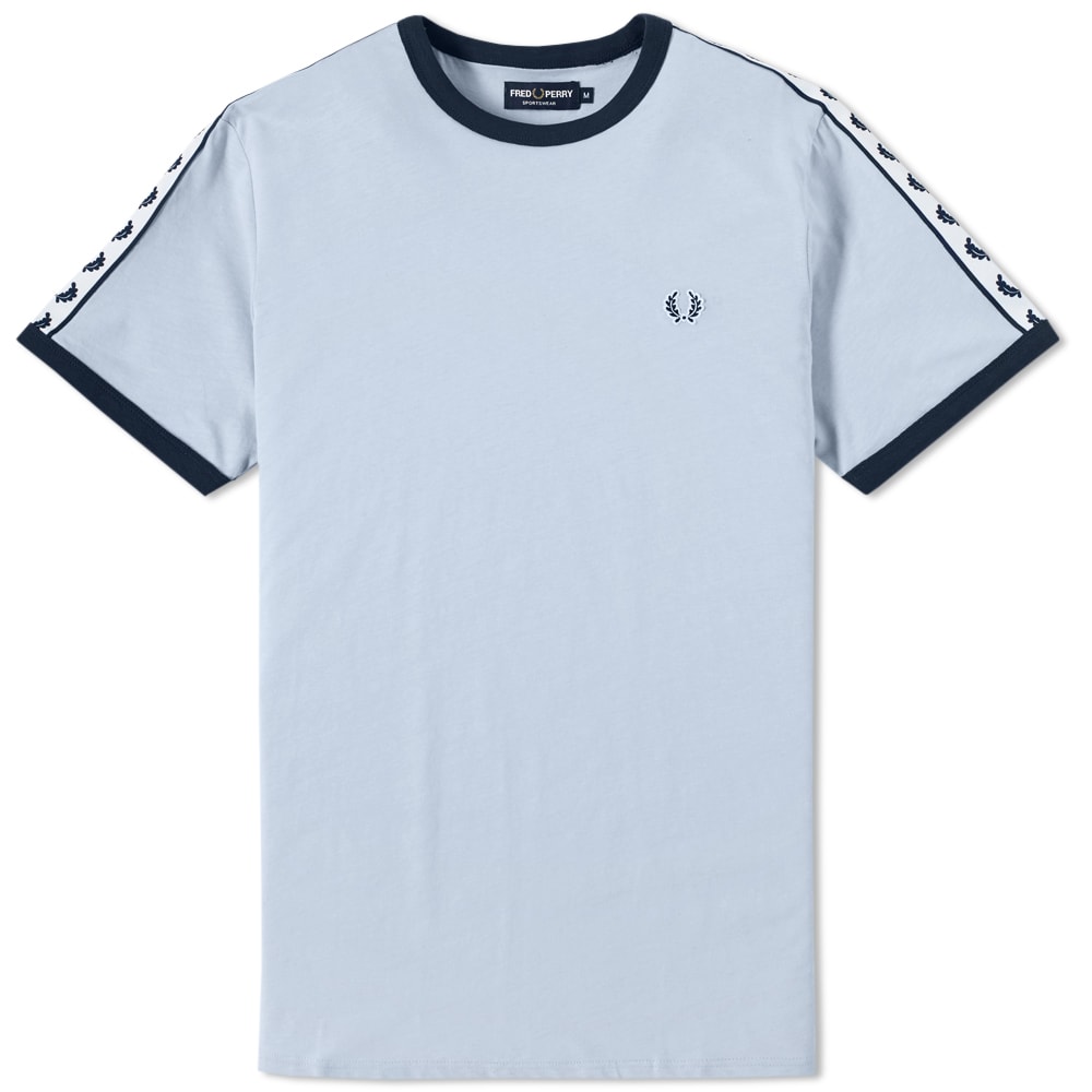 Fred Perry Taped Ringer Tee Sky | END. (AR)