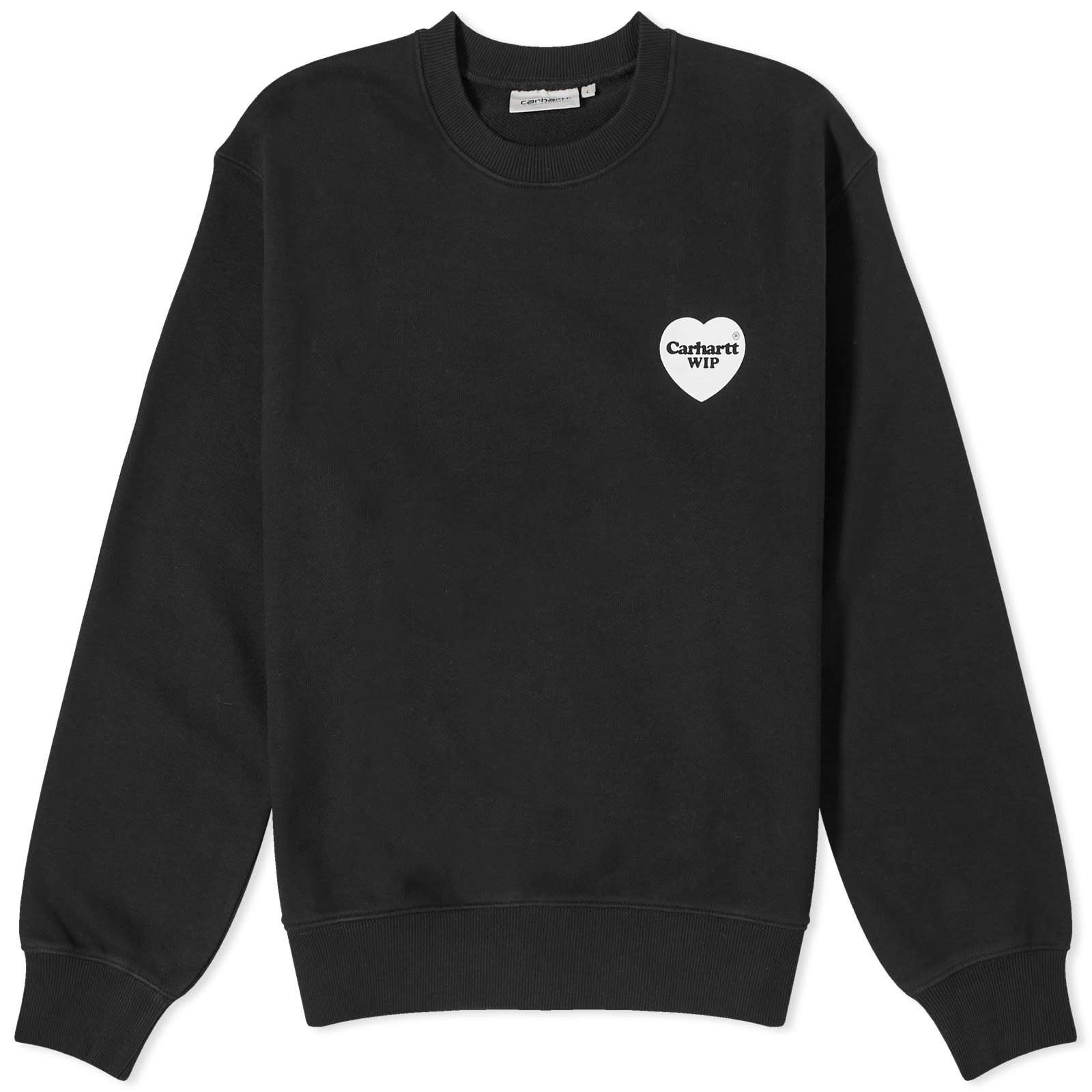 Carhartt WIP Heart Bandana Crew Sweat Black & White | END.