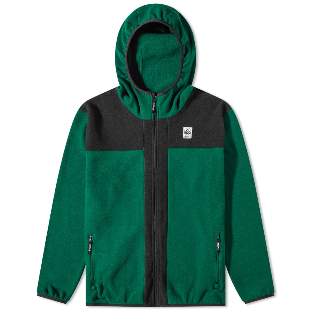 Adidas ADV FC PF Full Zip Hoodie Dark Green | END. (US)