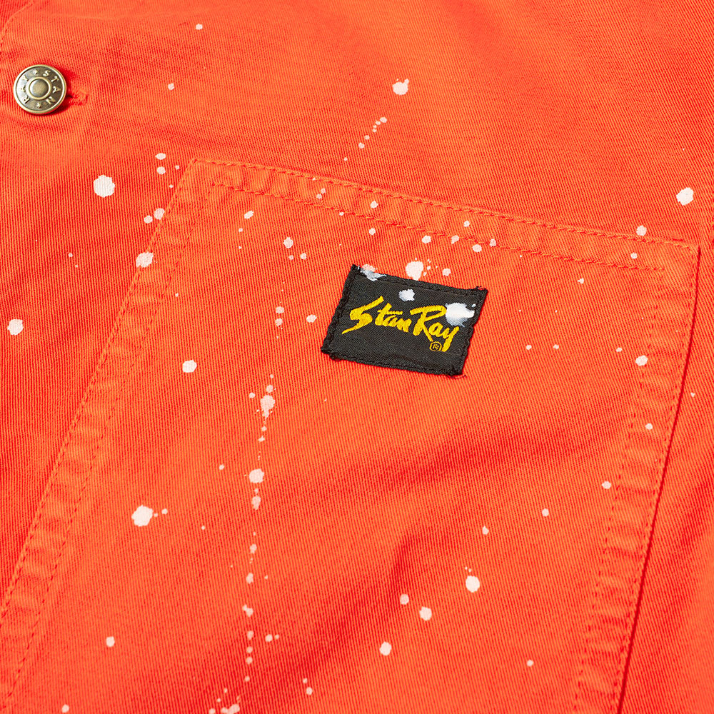 Stan Ray Box Jacket Coral & Bleach Spots | END. (US)