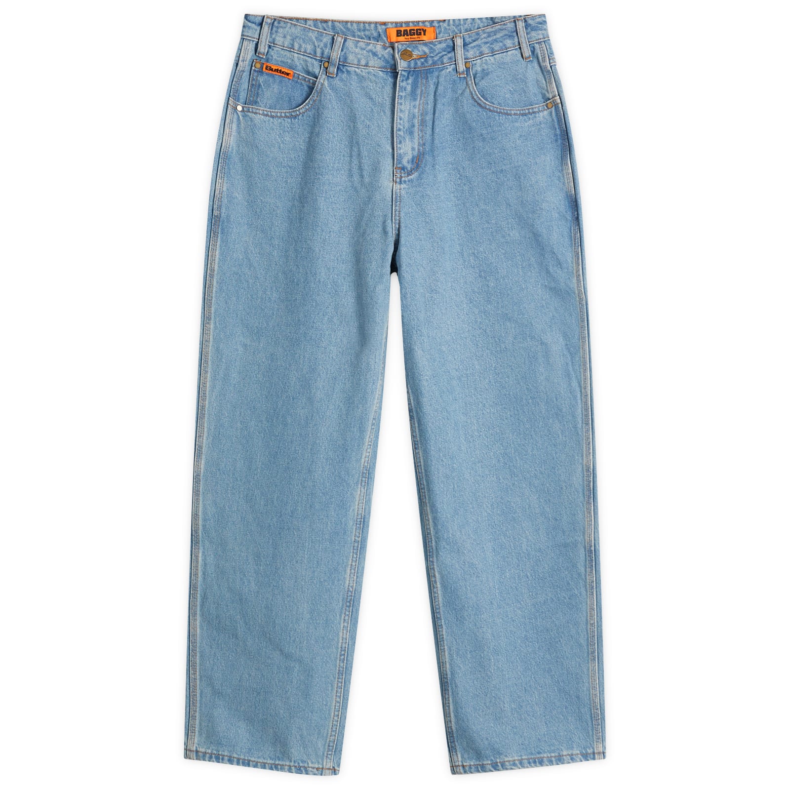 Butter Goods Baggy Denim Jeans Washed Indigo | END. (US)