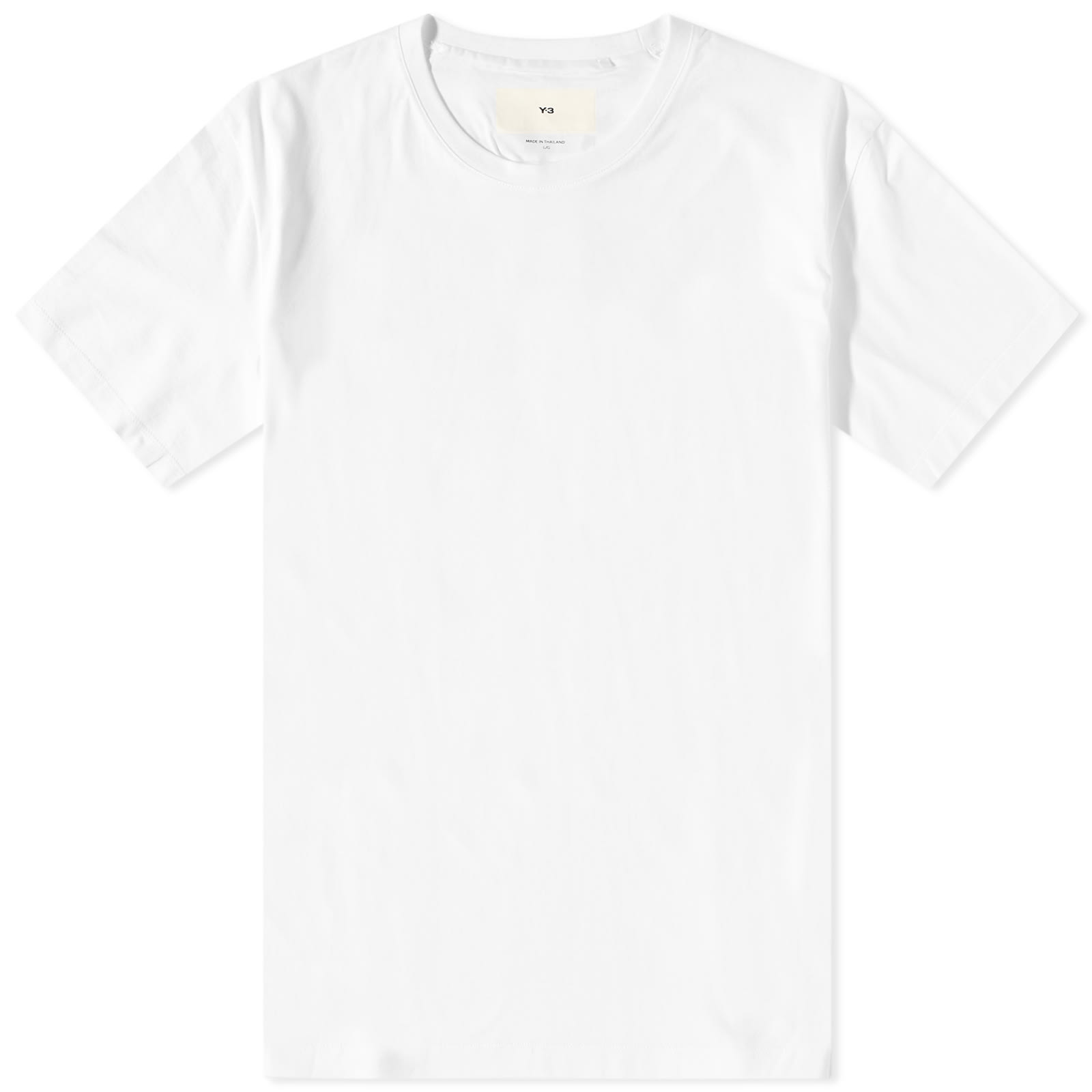 Y-3 M B Logo T-Shirt Core White | END. (US)