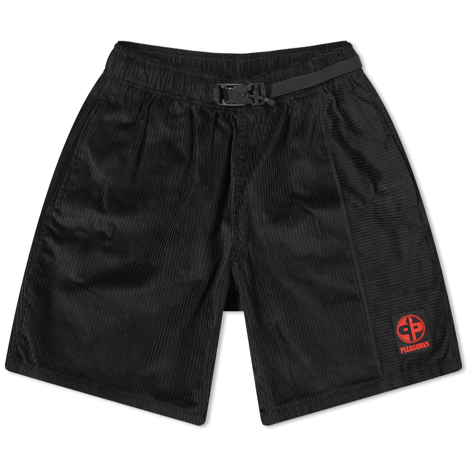 Pleasures Flip Corduroy Shorts Black | END. (GB)