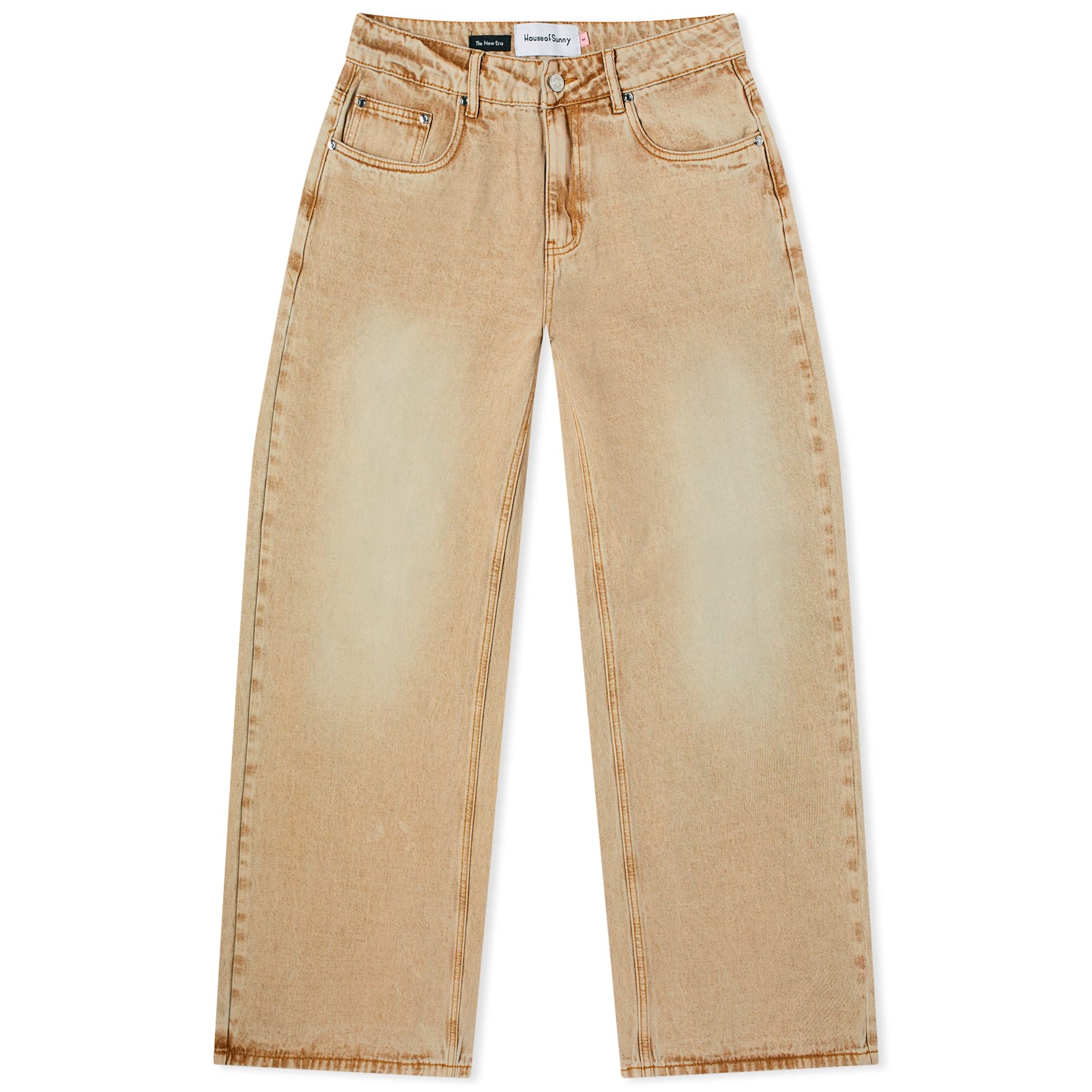 House of Sunny 02 Sandblast Wide Leg Denim Sand | END. (GB)