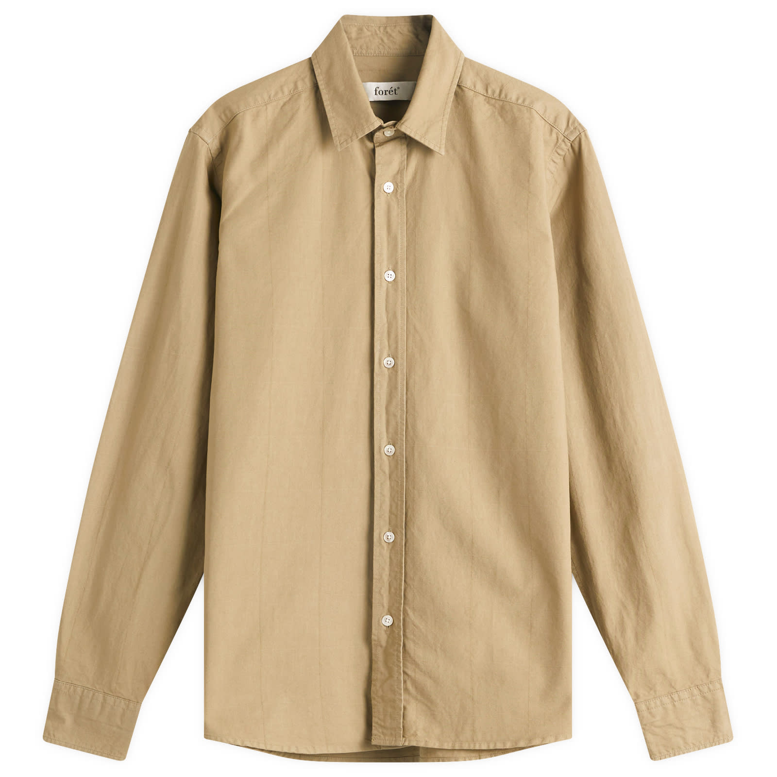 Foret Jupiter Jumbo Ripstop Shirt Khaki | END. (US)