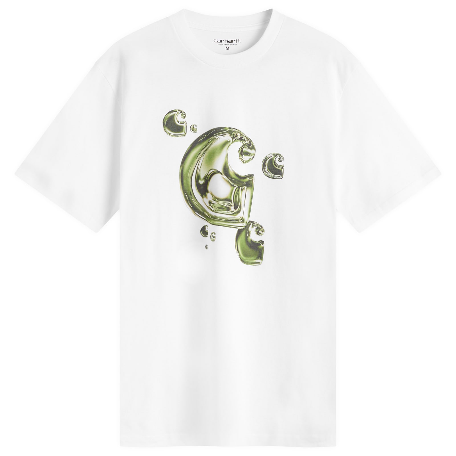 Carhartt WIP Solar Chrome C-Logo T-Shirt White | END. (US)