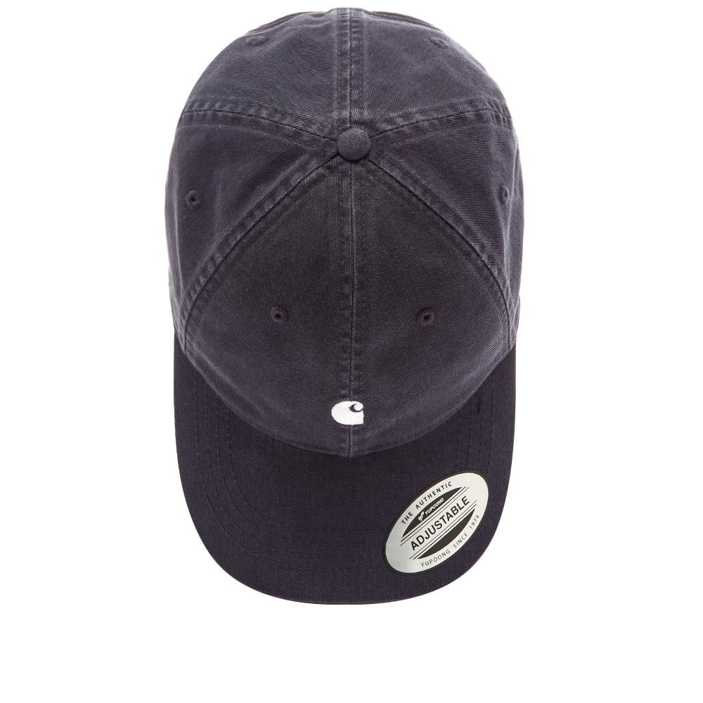 Carhartt Madison Logo Cap Dark Navy & White | END.