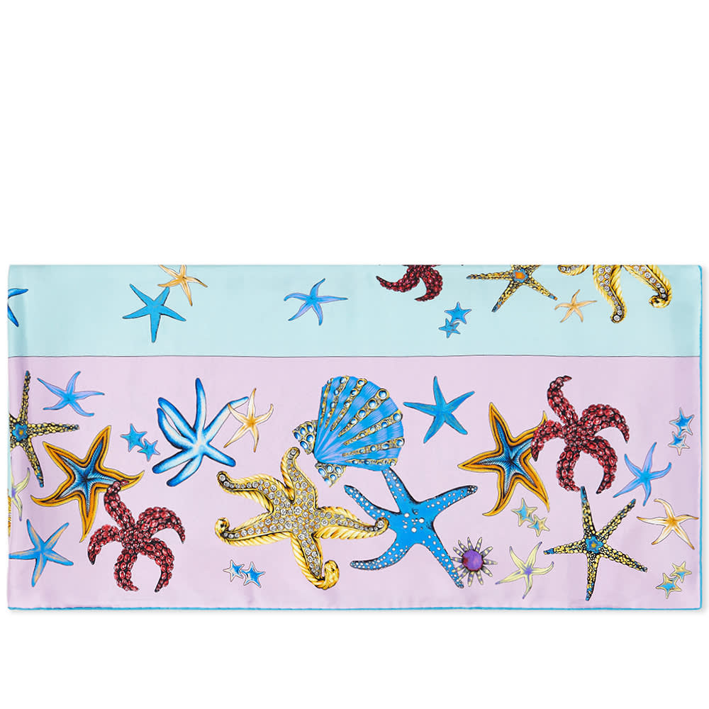 Versace Shell Print Silk Scarf Multi | END. (US)