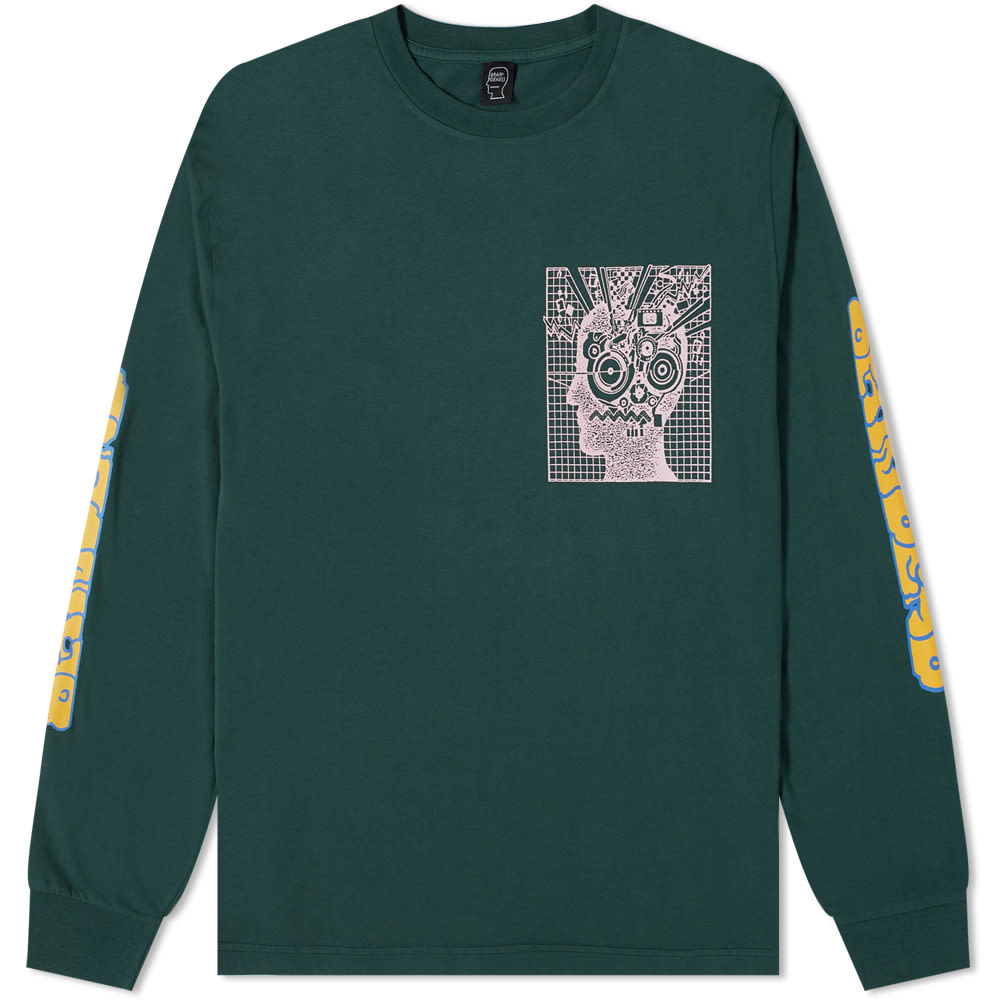 Brain Dead Dna Long Sleeve T-Shirt Forest Green | END.