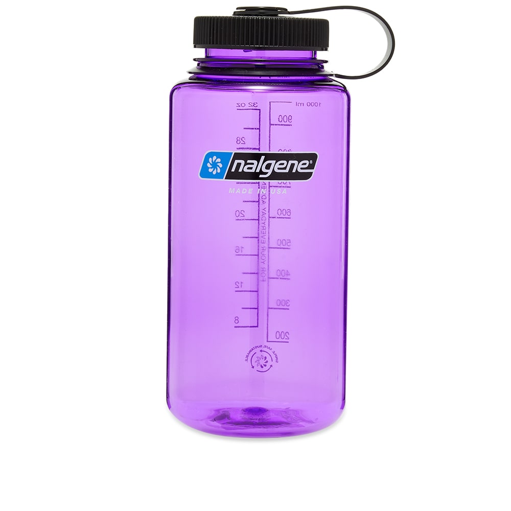 Nalgene Wide Mouth Tritan Sustain Water Bottle Purple 1L | END. (GB)