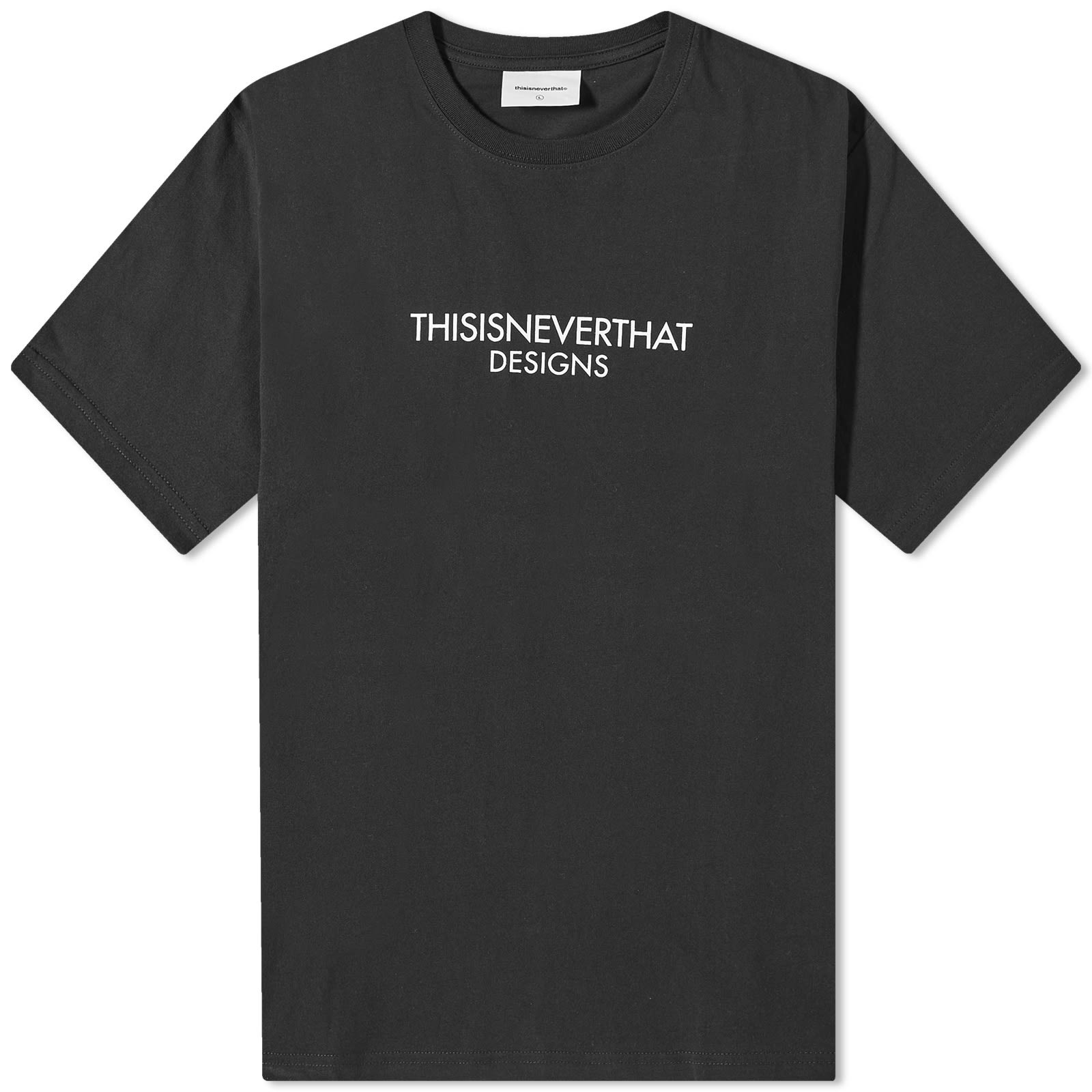 thisisneverthat FR-Logo T-Shirt Black | END. (US)