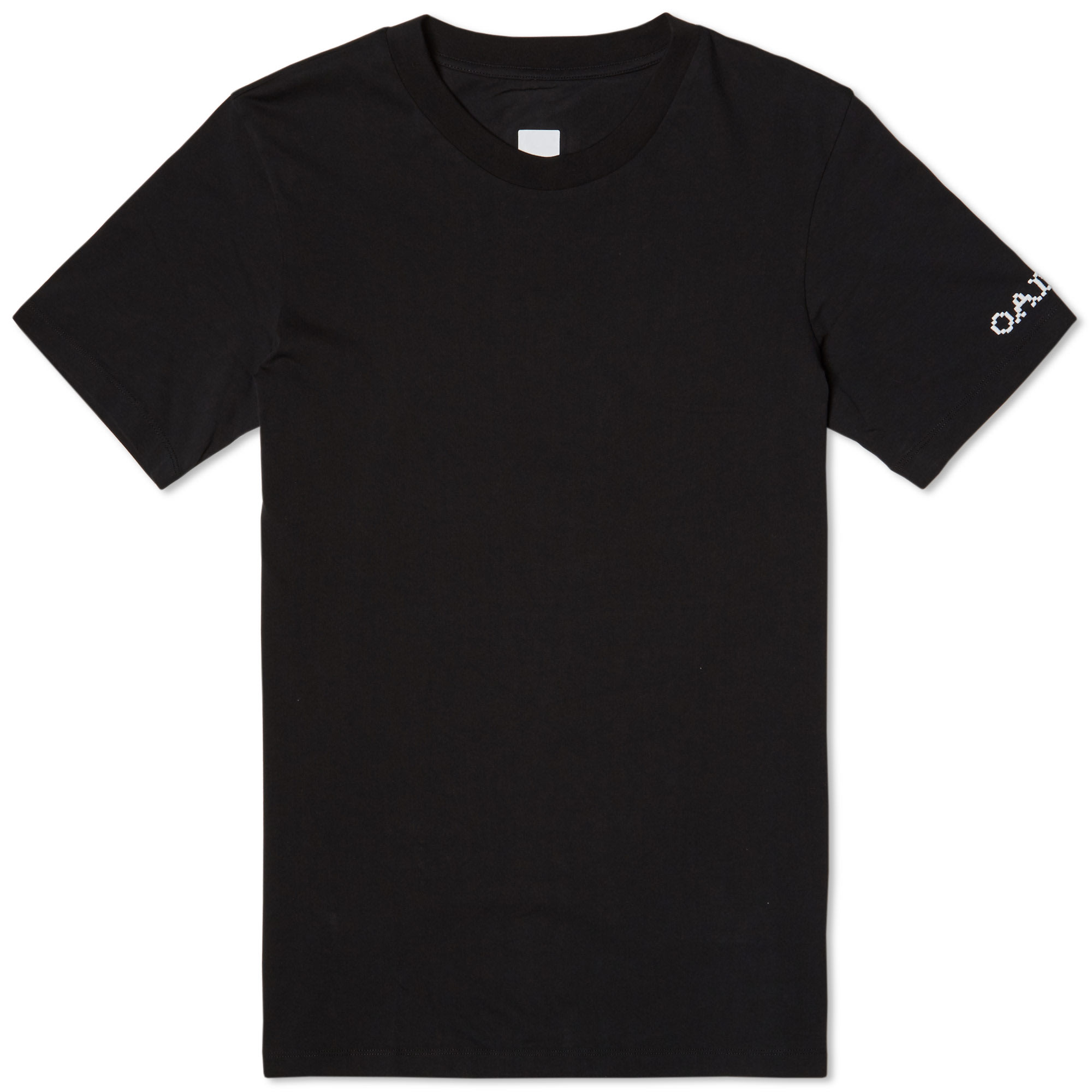 OAMC Leopard Stripe Tee Black END IE 