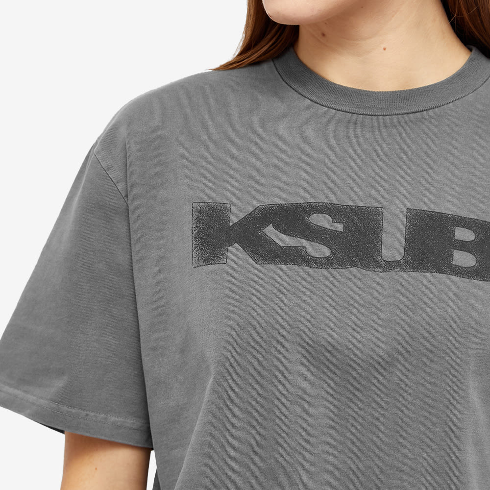 Ksubi Sott Crop Logo Tee Grey | END. (US)