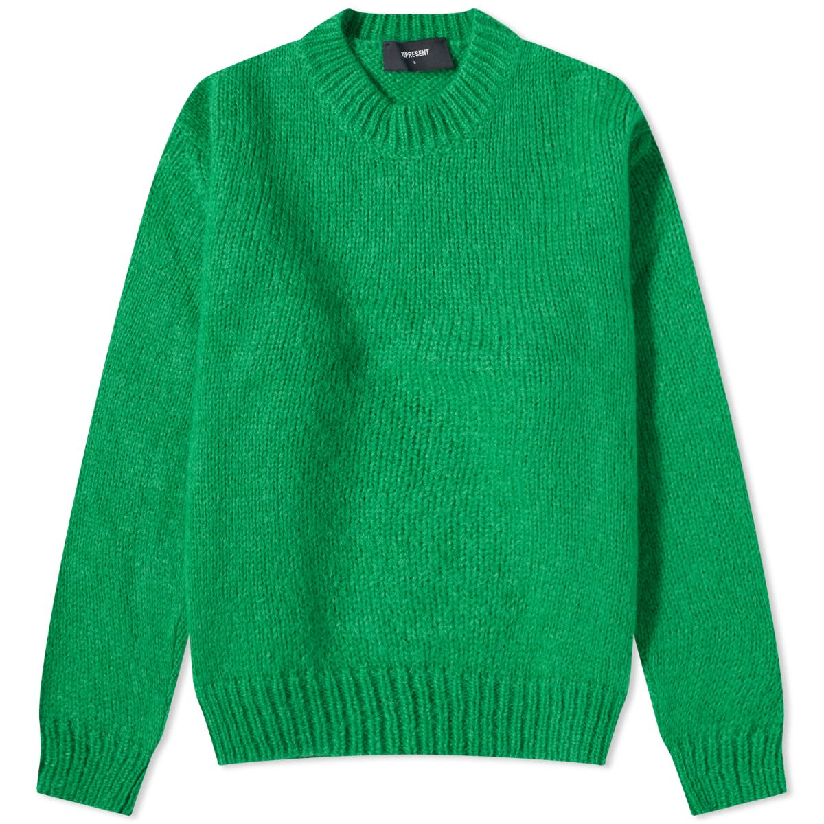 Represent Mohair Sweat Green End Us