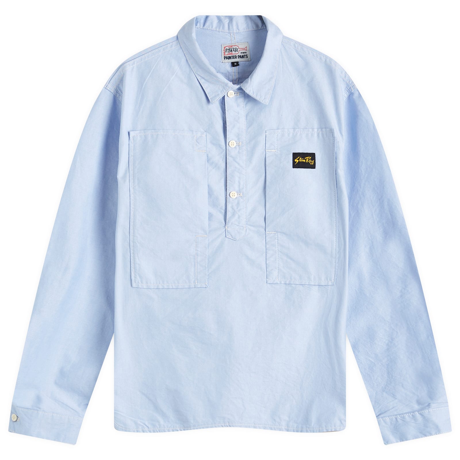 Stan Ray Popover Painters Shirt Washed Chambray | END. (GB)