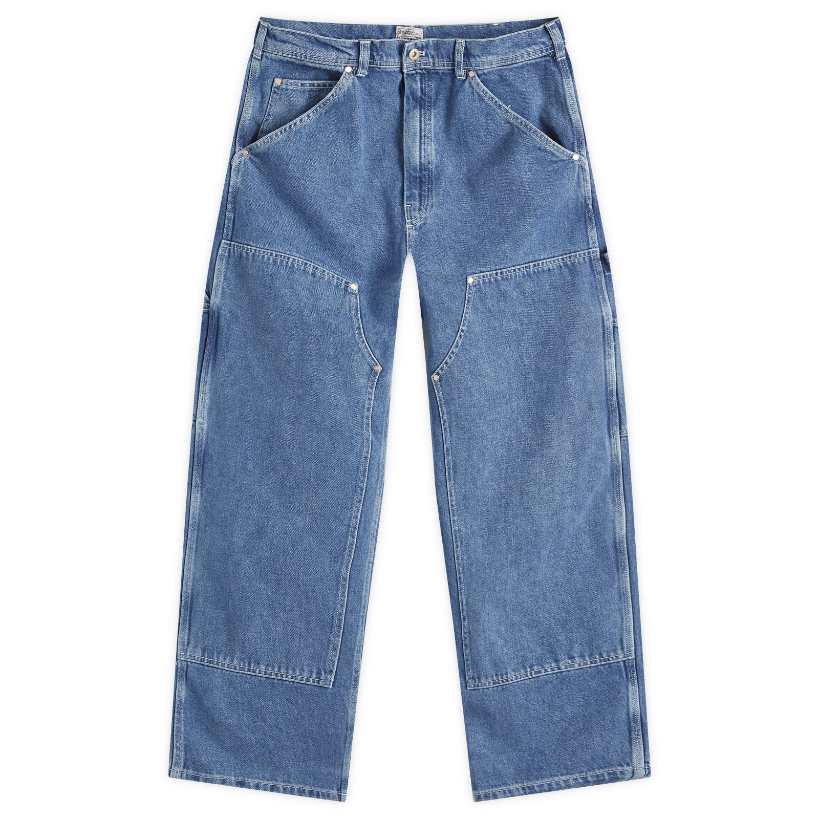 Stan Ray Double Knee Pants Heavy Stonewash Denim | END. (US)