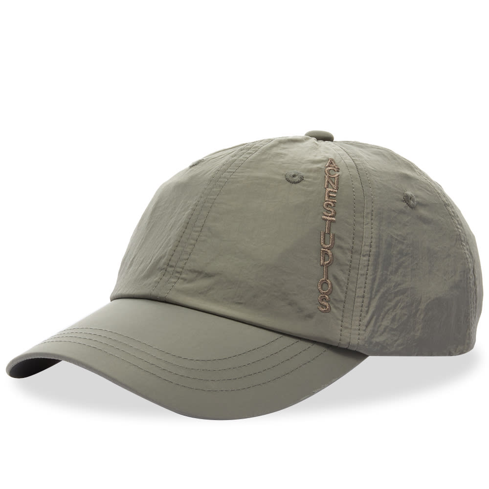 Acne Studios Carliy Crinkled Nylon Cap Fox Grey | END. (US)