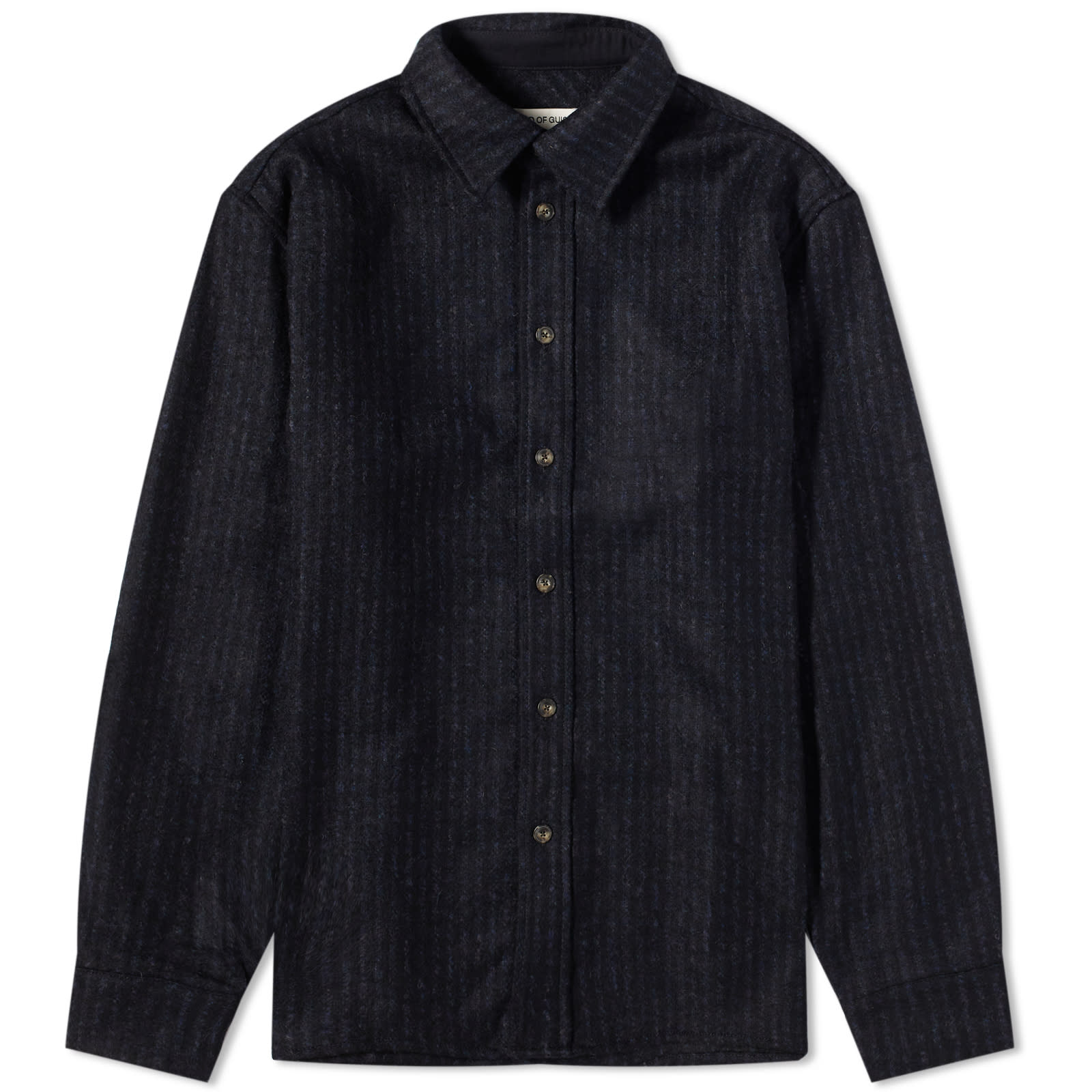 A Kind of Guise Dullu Overshirt Midnight Check | END. (US)