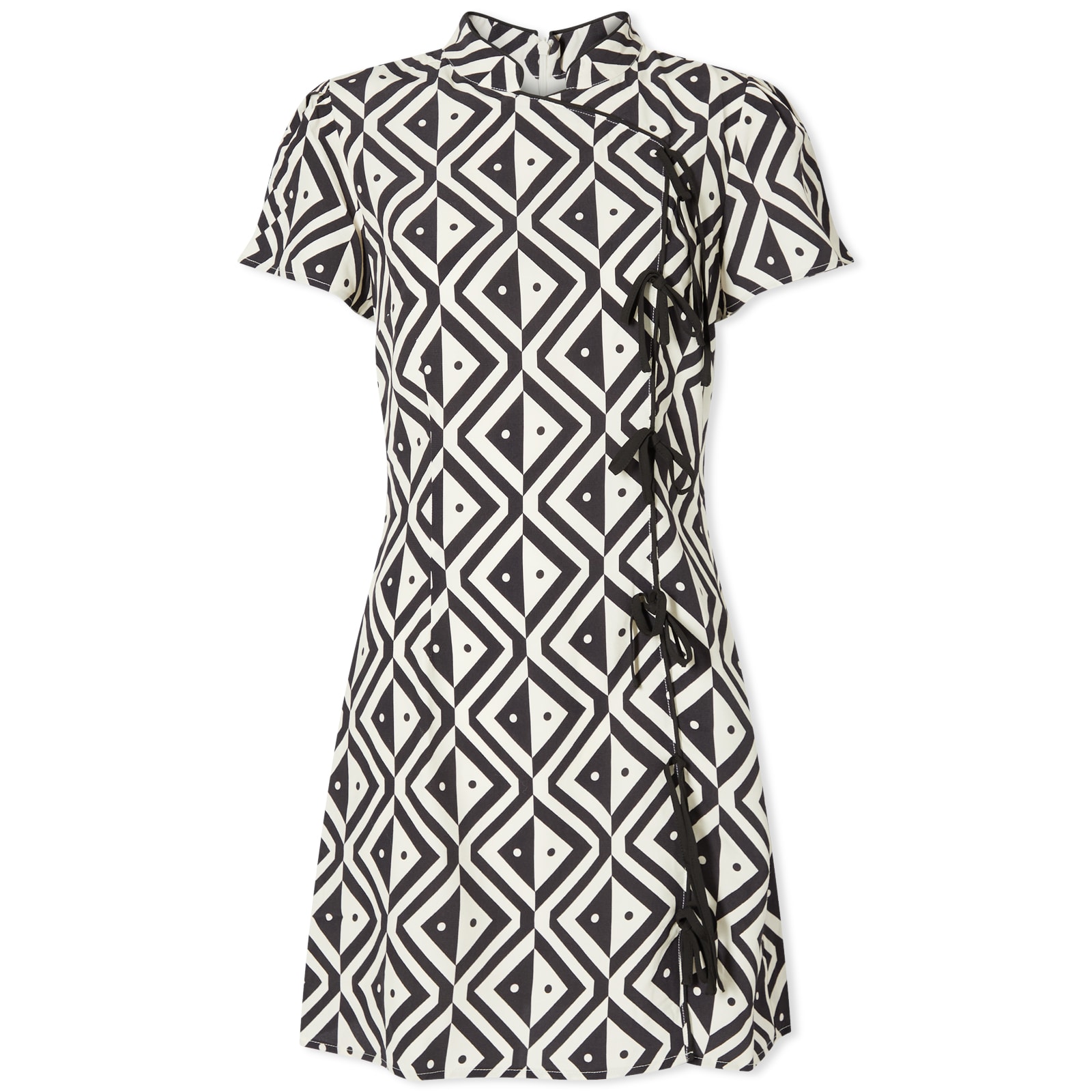 Kitri Harlow Geo Diamond Mini Dress Geo Diamond | END. (US)