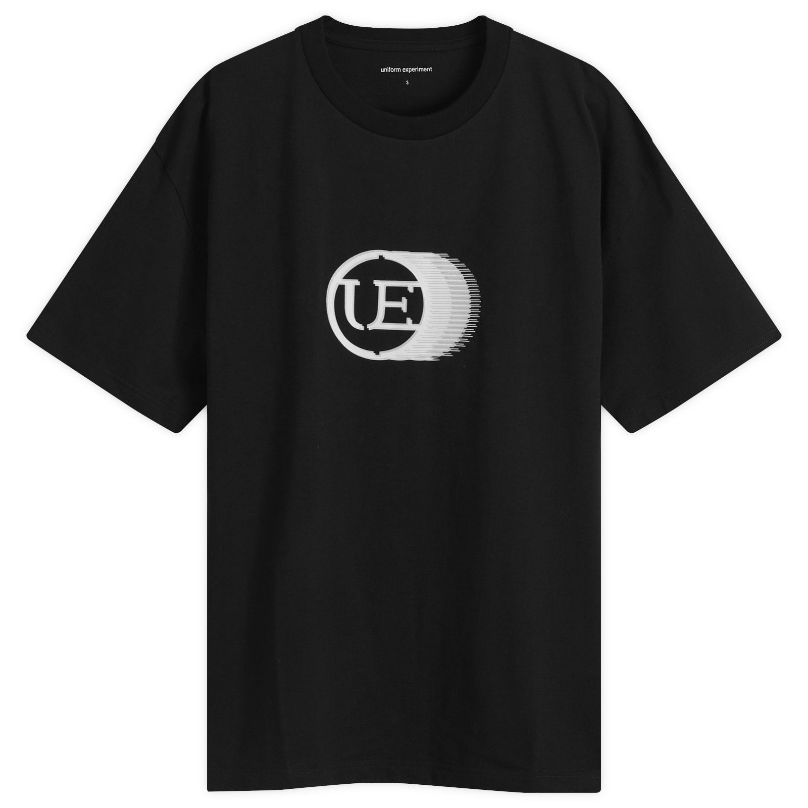 Uniform Experiment Moire UE T-Shirt Black | END. (AR)
