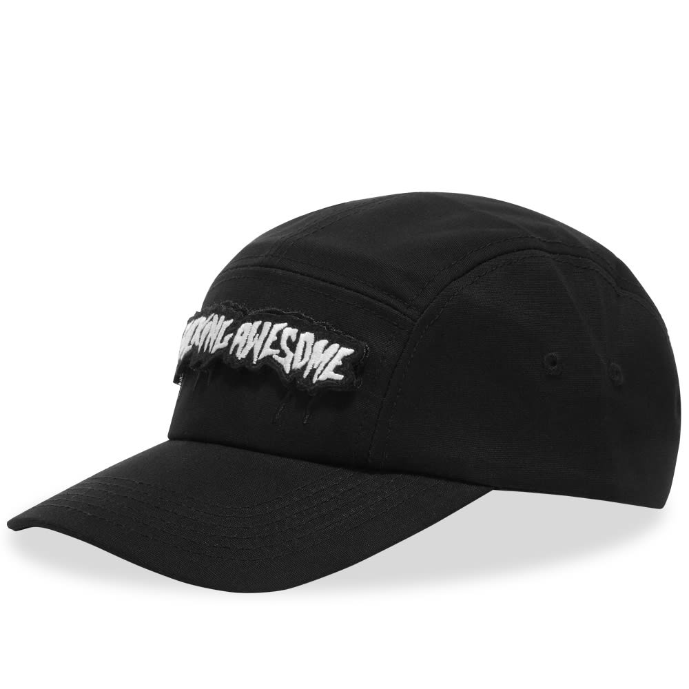Fucking Awesome Velcro Volley Strapback Cap Black | END. (GB)