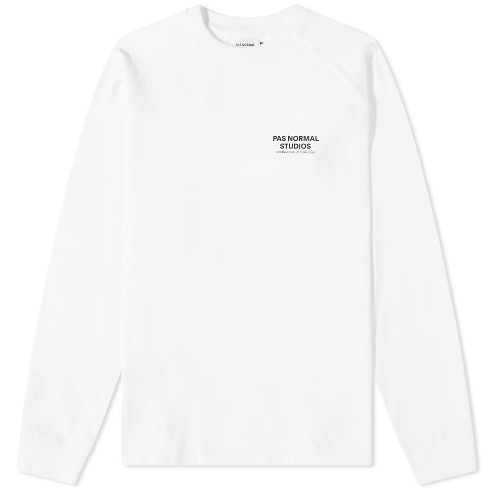 Pas Normal Studios Long Sleeve T-Shirt White | END. (GB)