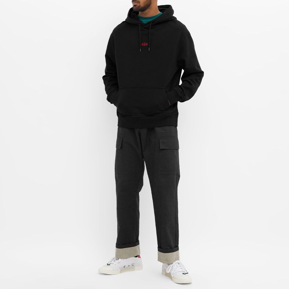 424 Logo Hoody Black | END. (US)