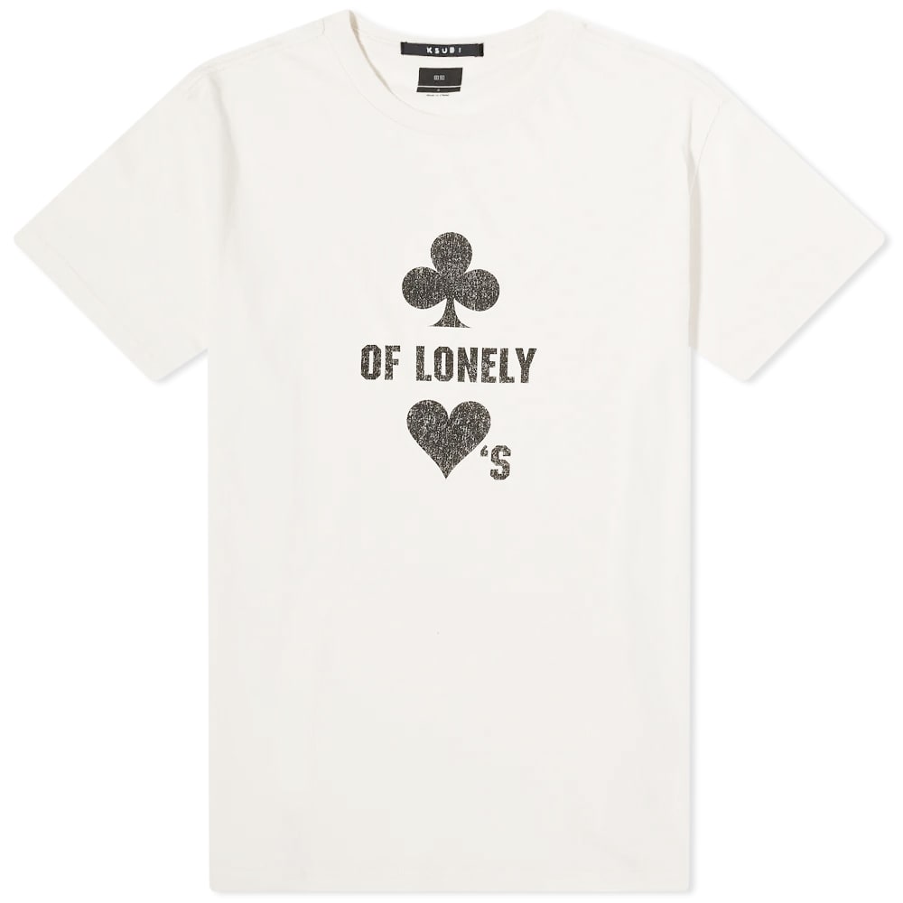 Ksubi Klub Of Hearts Kash T-Shirt White | END.