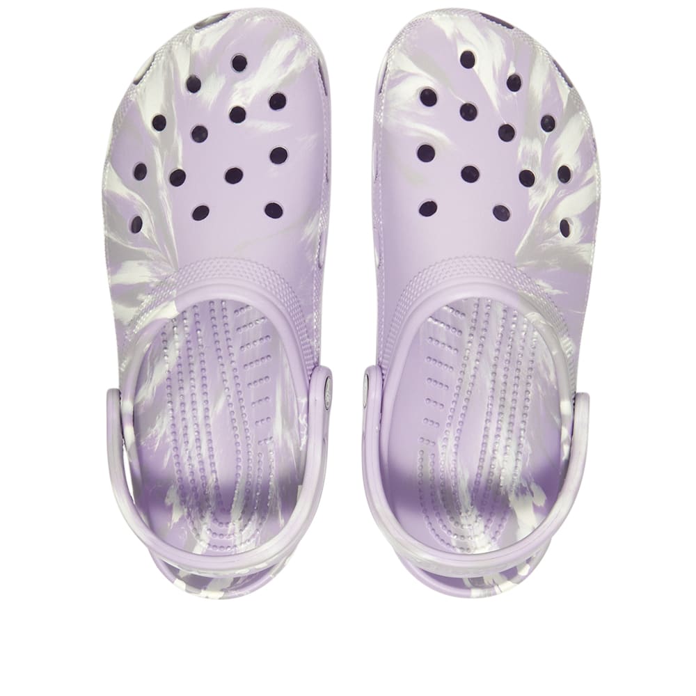 Crocs Classic Marbled Clog Lavender & Multi | END. (US)