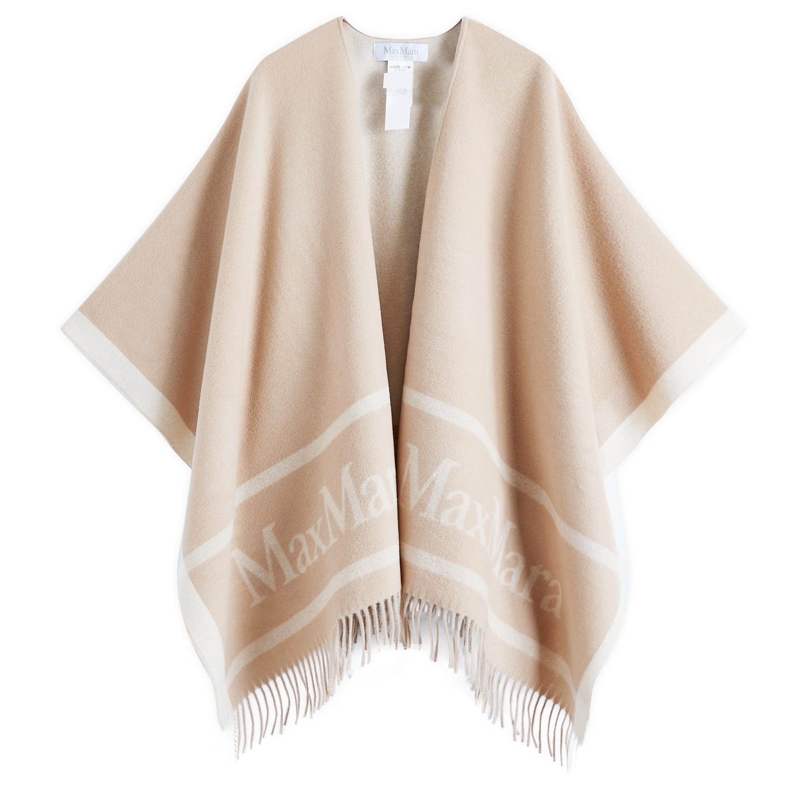 Max Mara Hilde Logo Scarf Camel | END. (US)