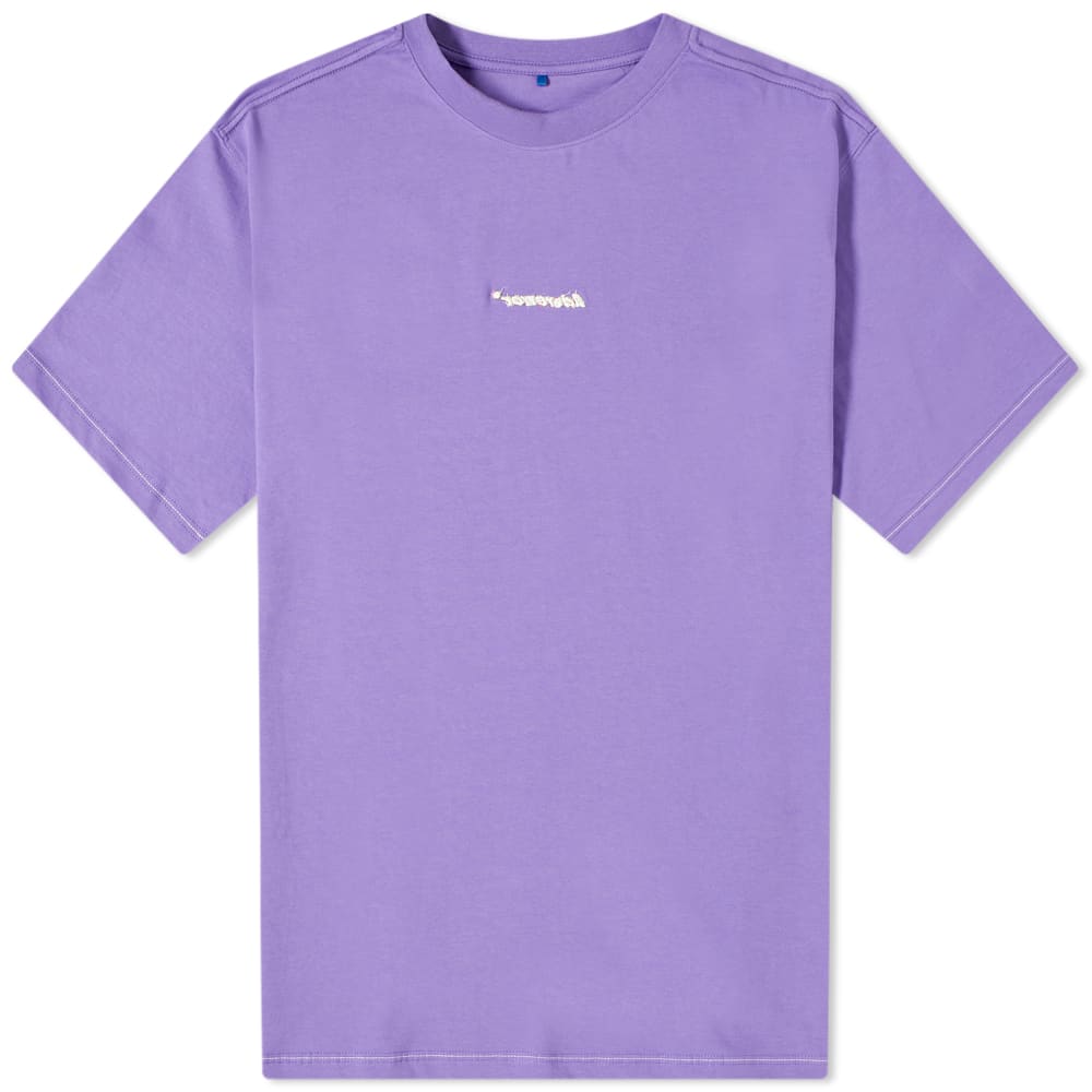 ADER Error Reverse Logo Tee Purple END ader-error-reverse-logo-tee-purple-end