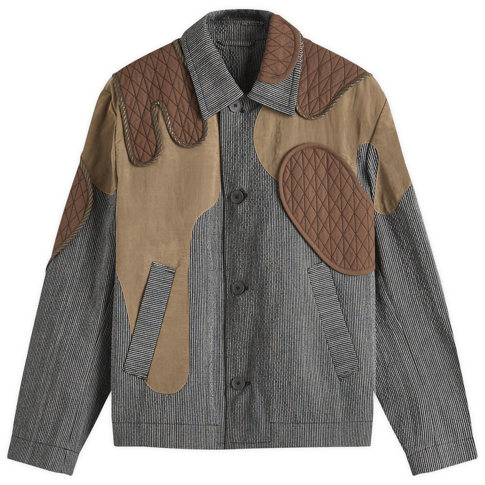 Craig Green Utility Patch Jacket Black& White | END. (US)