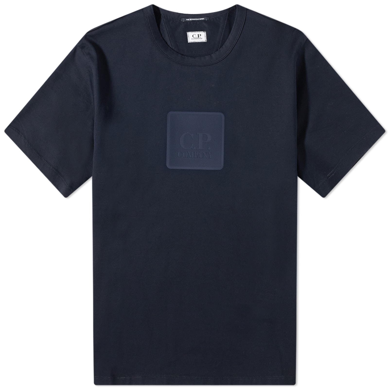 C.P. Company Metropolis Patch Logo Tee Total Eclipse | END. (US)