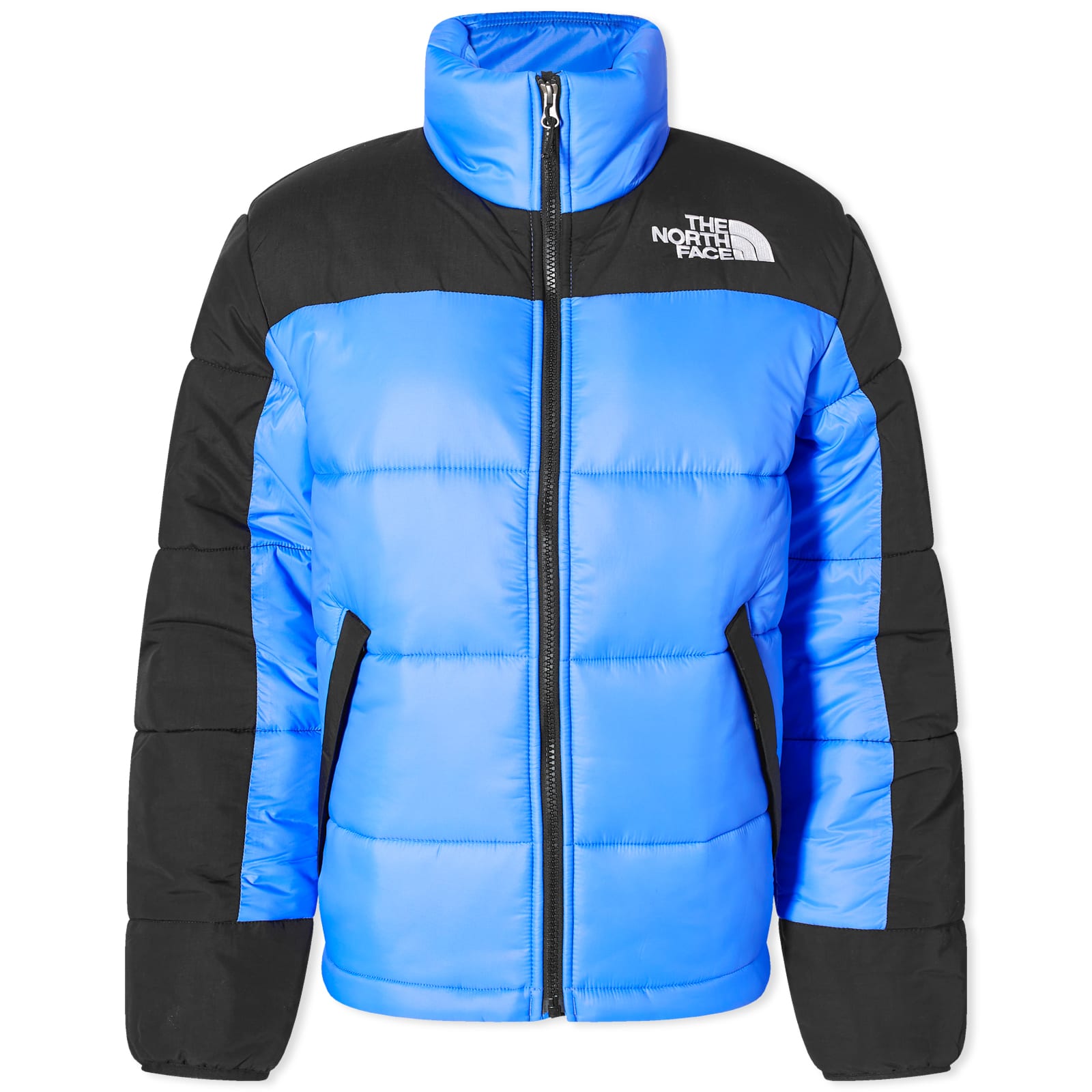 The North Face HMLYN Insulated Jacket Solar Blue & TNF Black | END. (US)