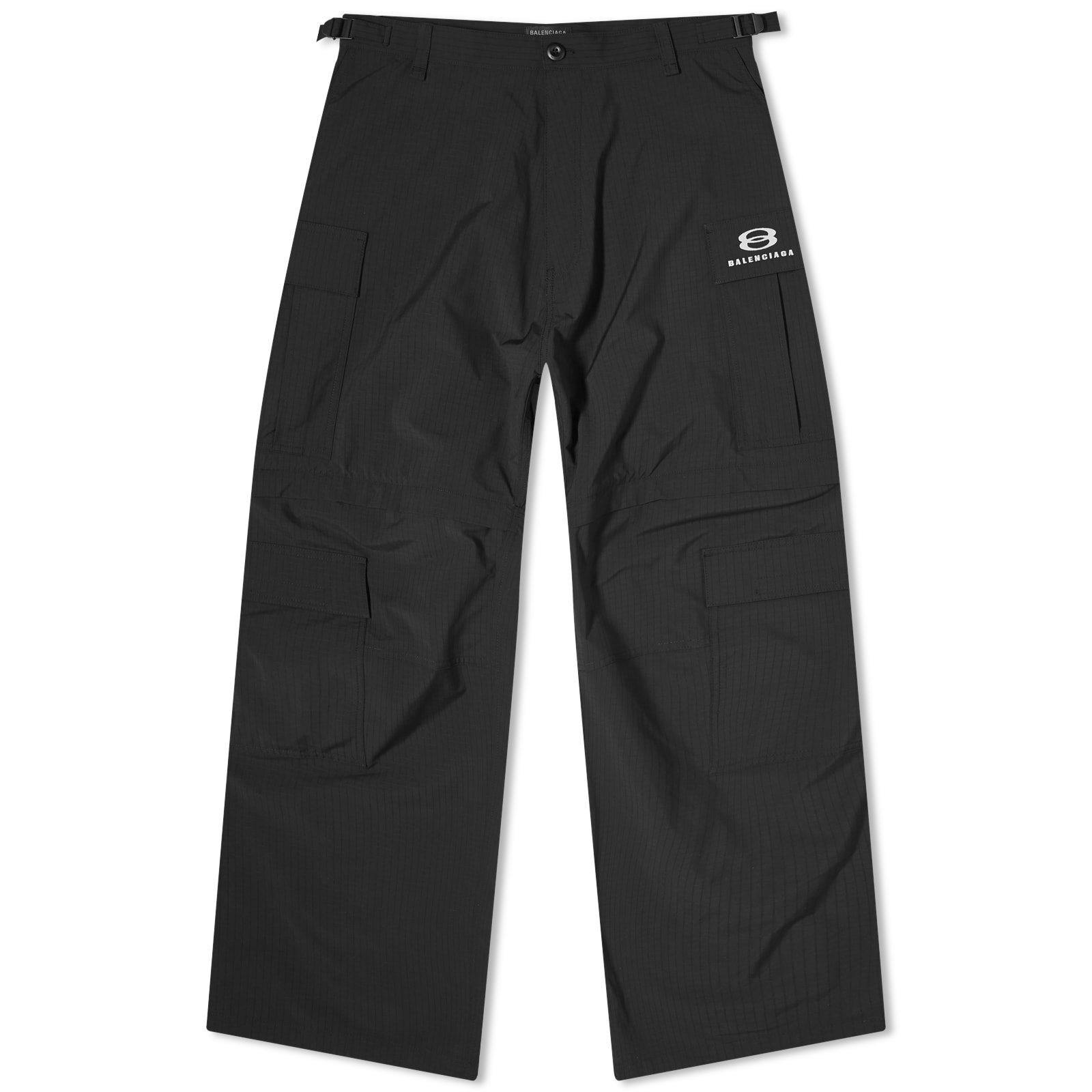 Balenciaga Ripstop Cargo Pants Black | END. (GB)