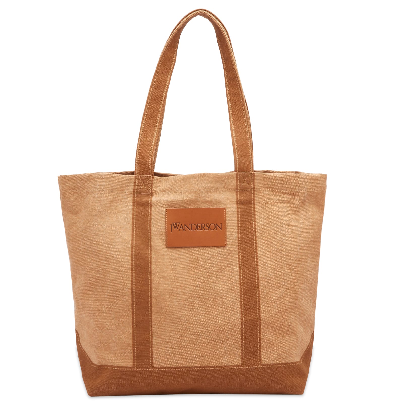 JW Anderson Canvas Tote Bag Tobacco | END. (US)