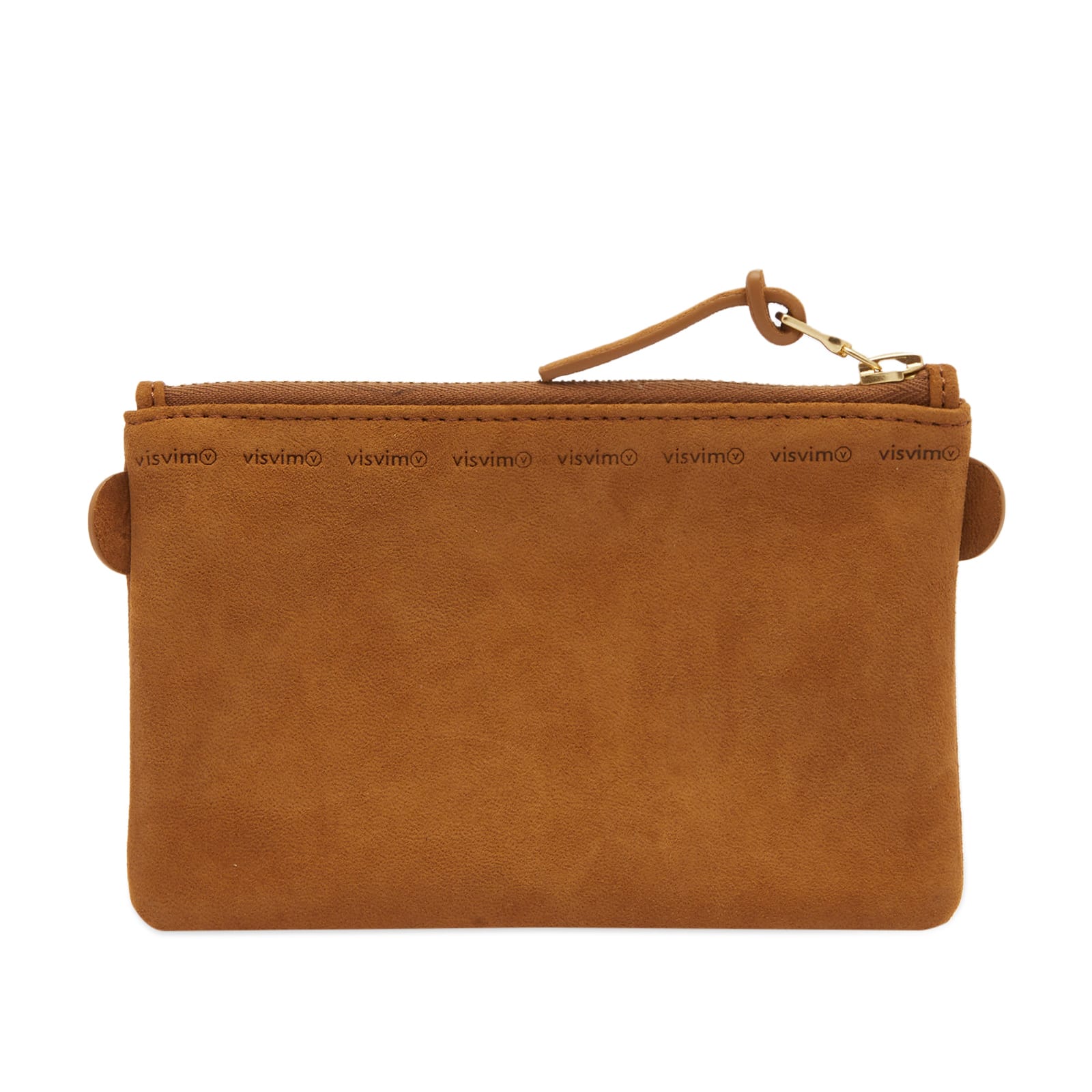 Visvim Suede Large Essentials Case Light Brown | END. (US)