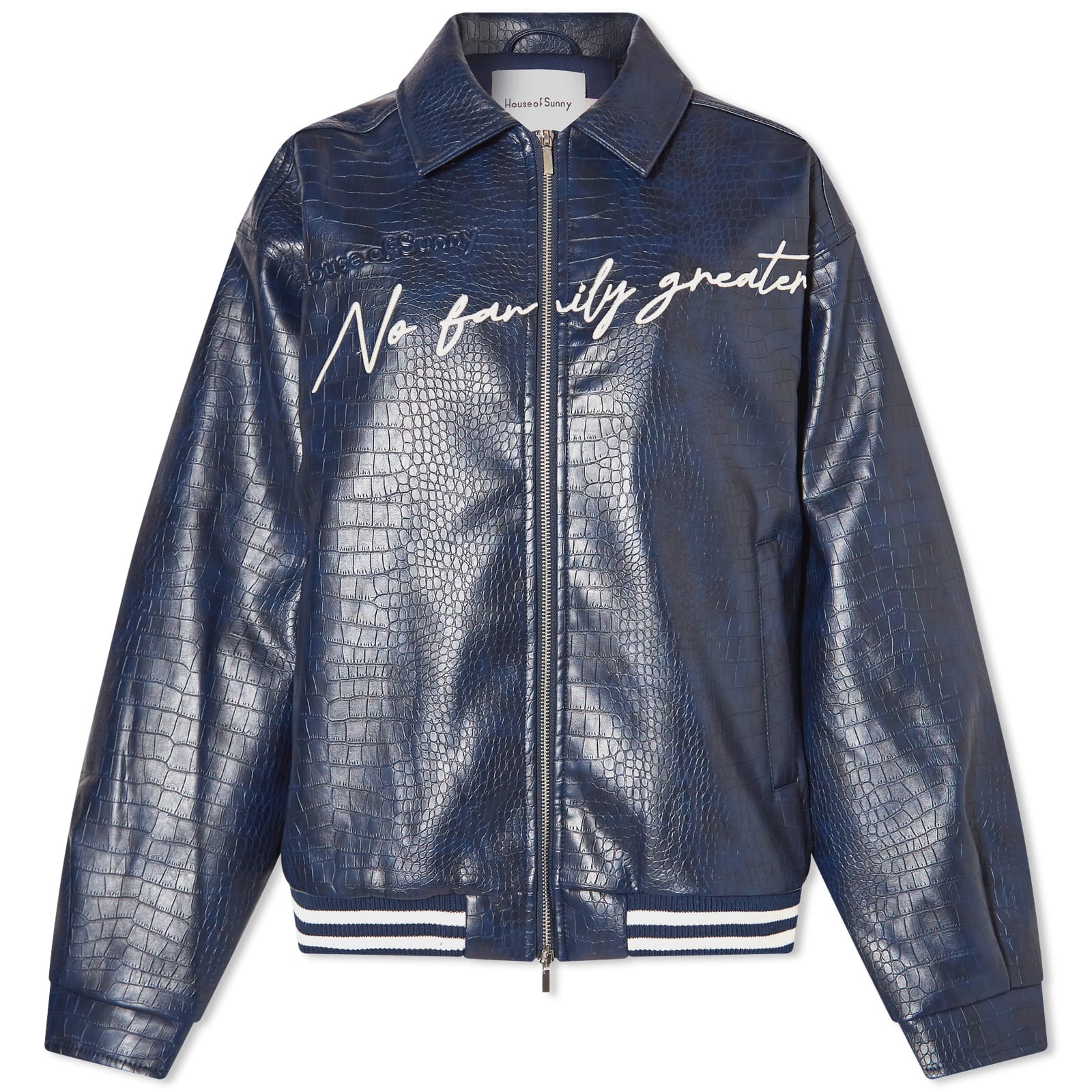 House of Sunny Signature Bomber Jacket True Navy | END. (US)