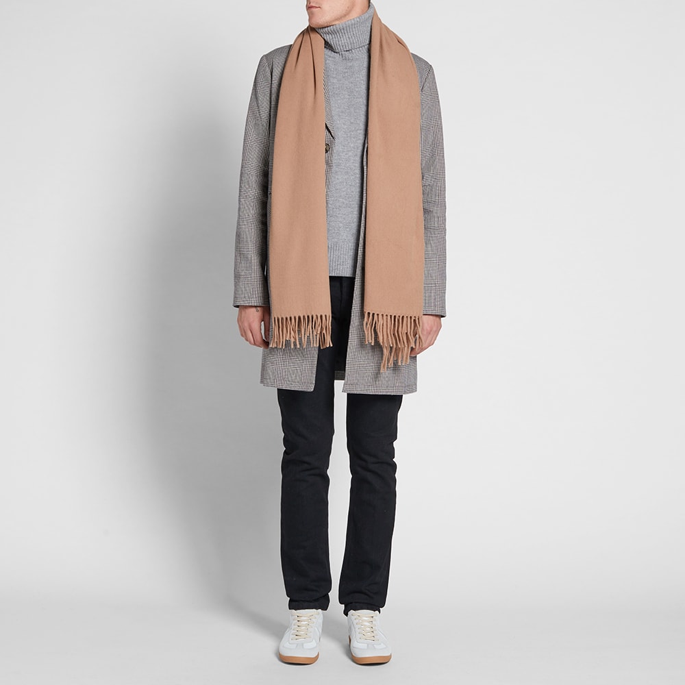 Acne Studios Canada Scarf Caramel Brown | END. (US)