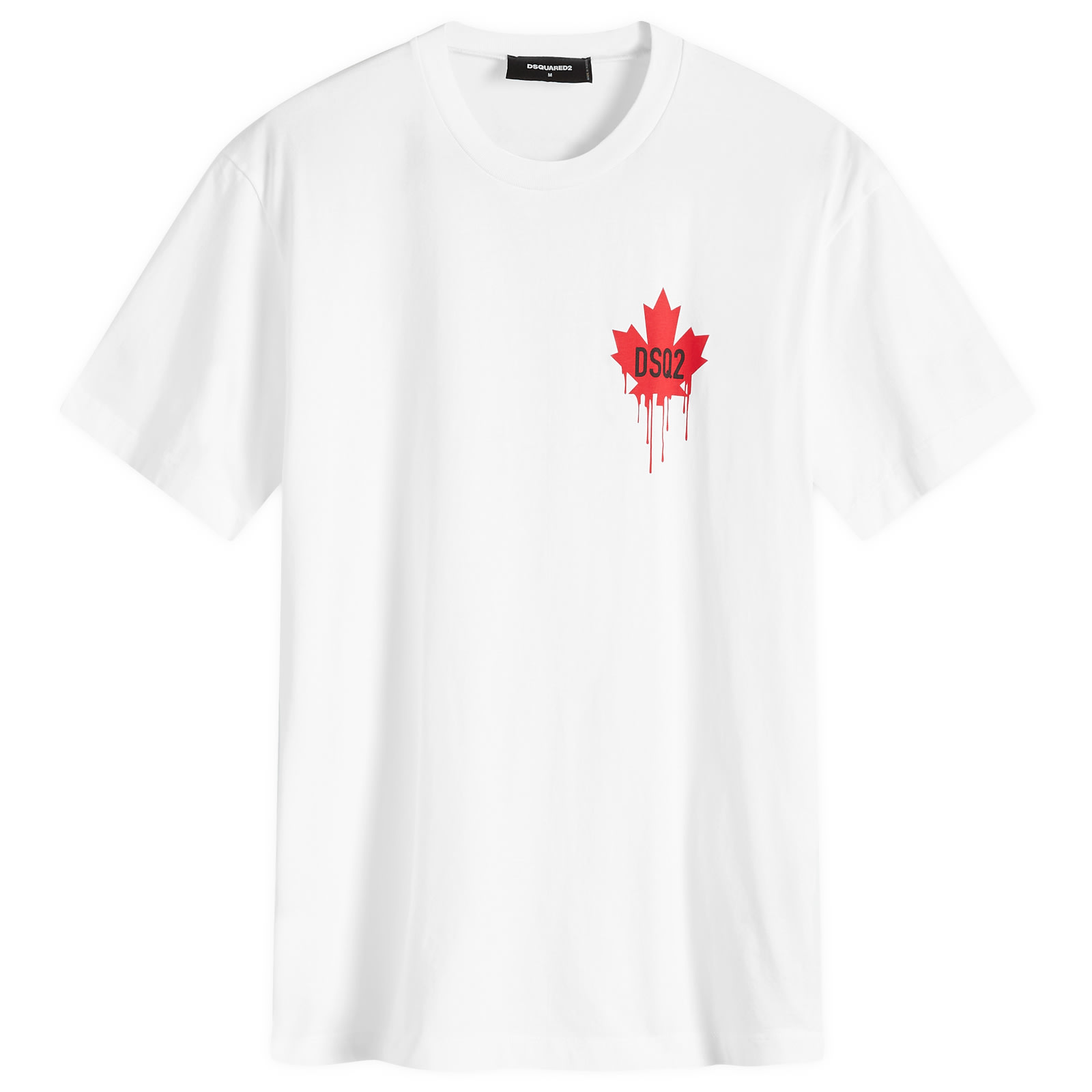Dsquared2 Maple Leaf Logo T-Shirt White | END. (US)